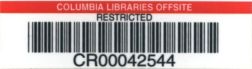 CPM-424 - Descriptive list of offsite barcode prefixes used at Columbia