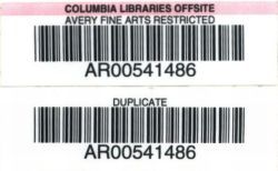 CPM-424 - Descriptive list of offsite barcode prefixes used at Columbia