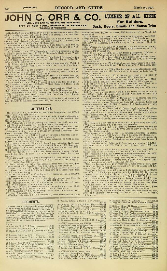 The Real Estate Record: Document View: Real estate record and builders ...