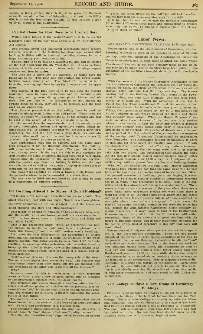The Real Estate Record: Document View: Real estate record and builders ...