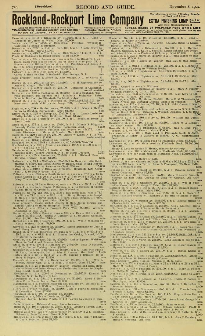 The Real Estate Record: Document View: Real estate record and builders ...